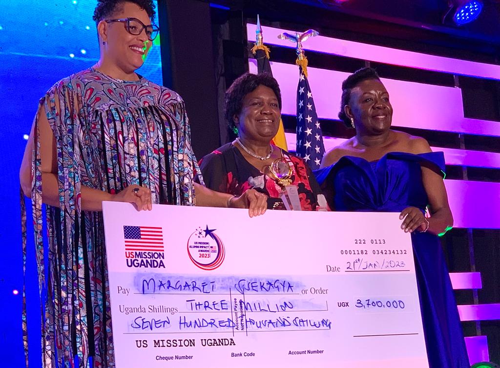 U.S mission recognizes human rights defender Margaret Sekaggya - Plus News