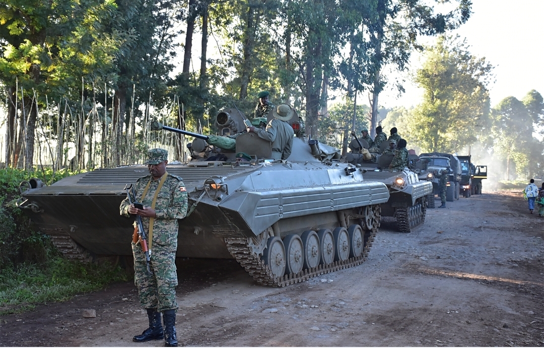 Photos: UPDF takes over Rutshuru in DR Congo - Plus News