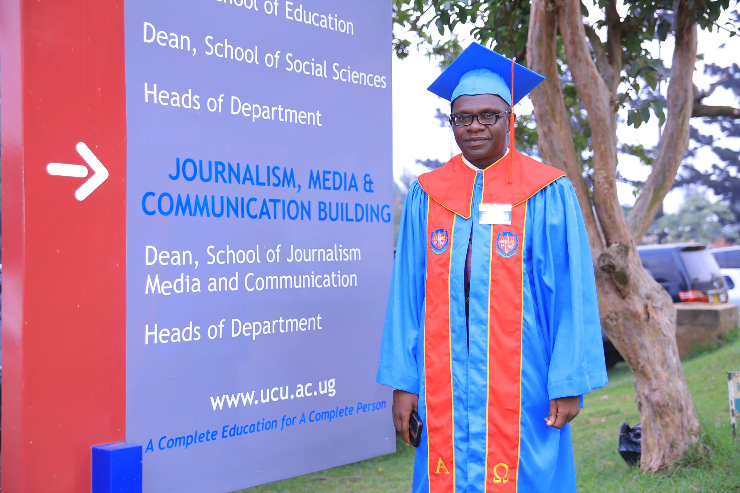 BBS TV's Busuulwa Graduates with Master of Strategic Communication from ...